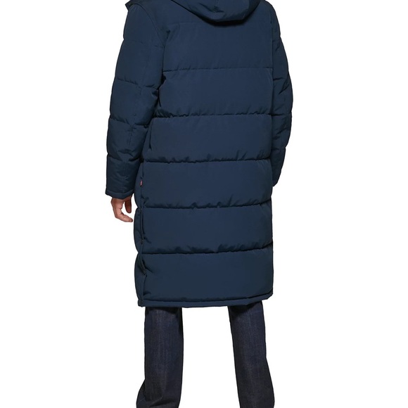 Levi's | Jackets & Coats | Levis Extra Long Parka Jacket Navy | Poshmark